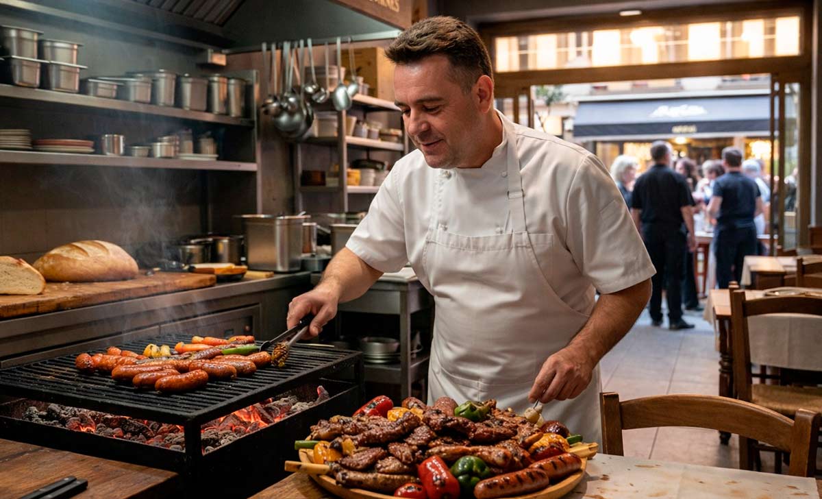 8 Menús para Restaurantes a la Brasa en Madrid | Ideas y Ejemplos
